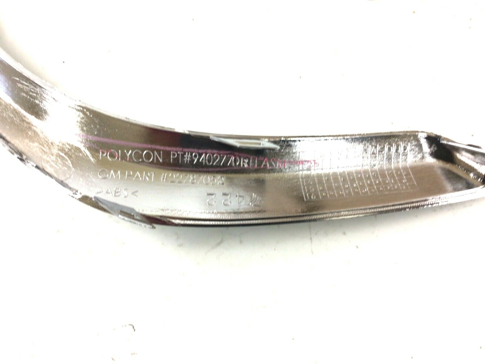 2014-2017 Buick Regal right front bumper Trim Molding chrome new OEM ...