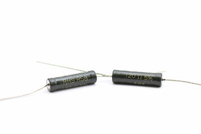 WIREWOUND RESISTOR 120Ohm 120R 1W NOS (New Old Stock) *1PC ...