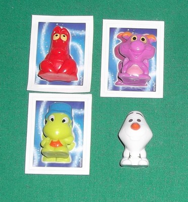 Wikkeez 4 Figuren Rewe 5 Figment 22 Olaf 27 Jiminy Grille 30 Sebastian ...