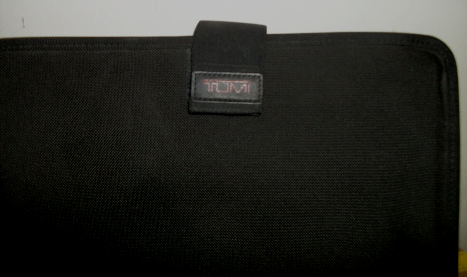 TUMI Black Ballistic 13" Laptop Computer Sleeve With Top Zipper 14x11x2 ...