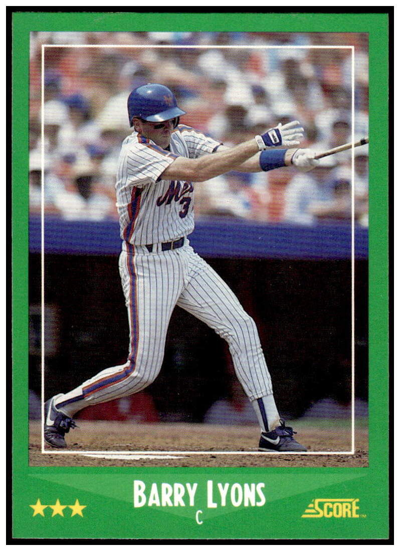 1988 Score - #387 Barry Lyons for sale online | eBay