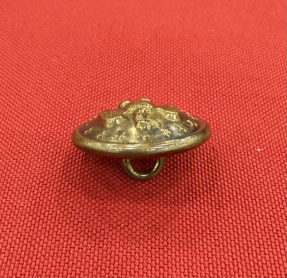 CIVIL WAR CONFEDERATE STAFF OFFICER'S COAT SIZE BUTTON ALBERT# CS-7-A ...