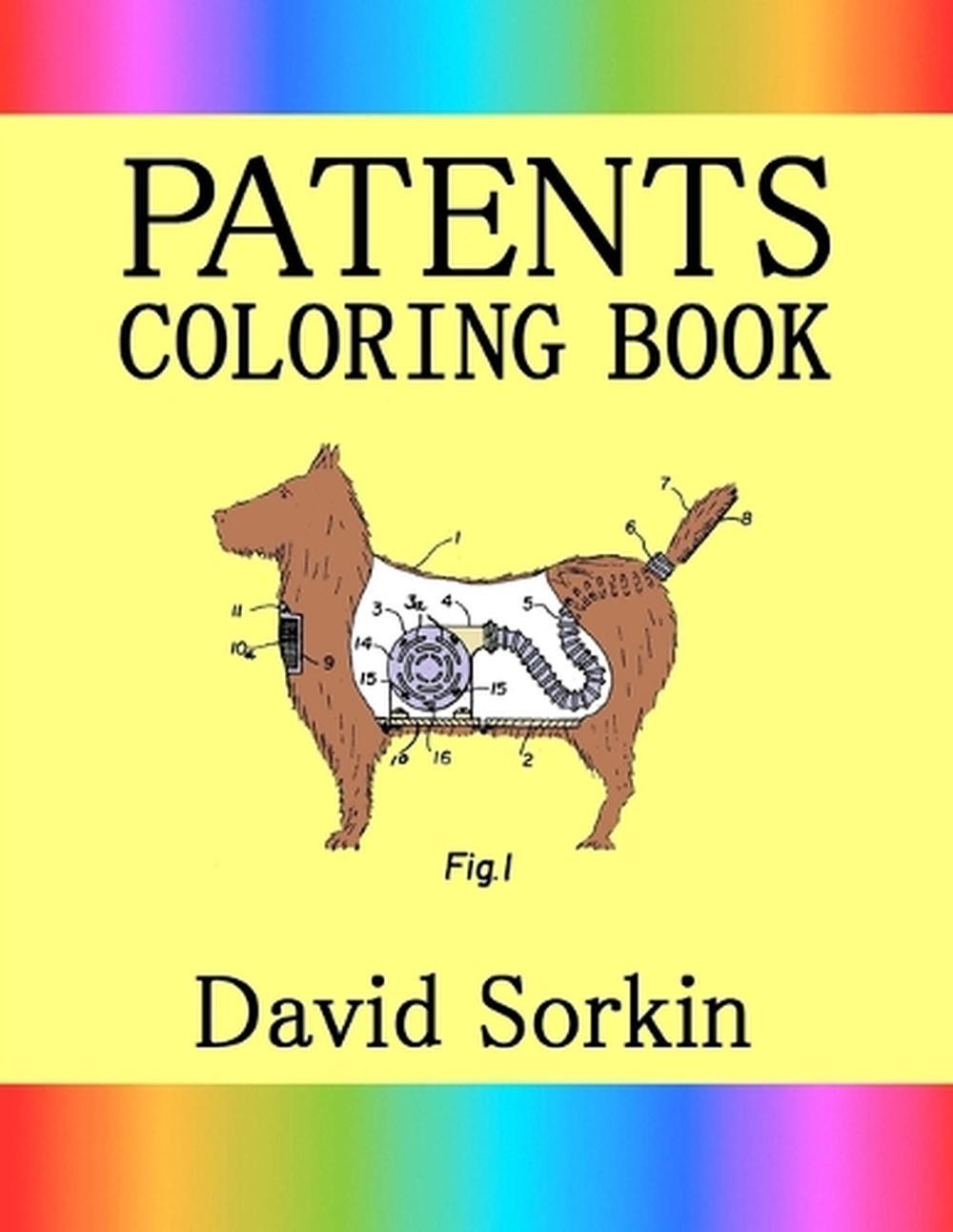 Patents Coloring Book by David Sorkin (English) Paperback Book ...