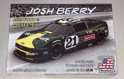 Josh Berry 21 Ford Motorcraft Throwback stock car race car 1:24 model ...