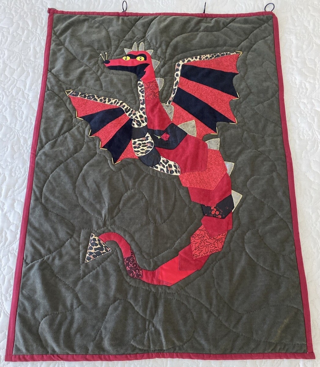 Dragon Applique For Quilt Baby Dragon Quilt | Therandomquilter