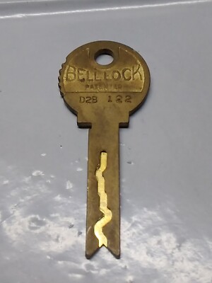 Bell Lock Key Antique Slot Machine Jukebox Penny Arcade # D2B122 D2B ...