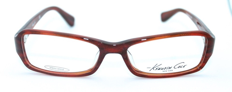 NEW KENNETH COLE NY KC191 038 Burnt Orange Women's Eyeglasses 54mm 15 ...