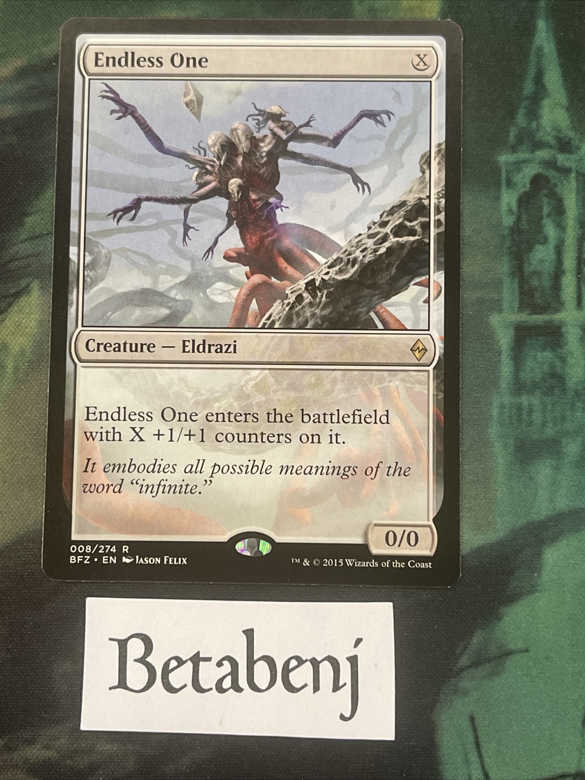 MTG Endless One Battle for Zendikar 008/274 Regular Rare for sale ...