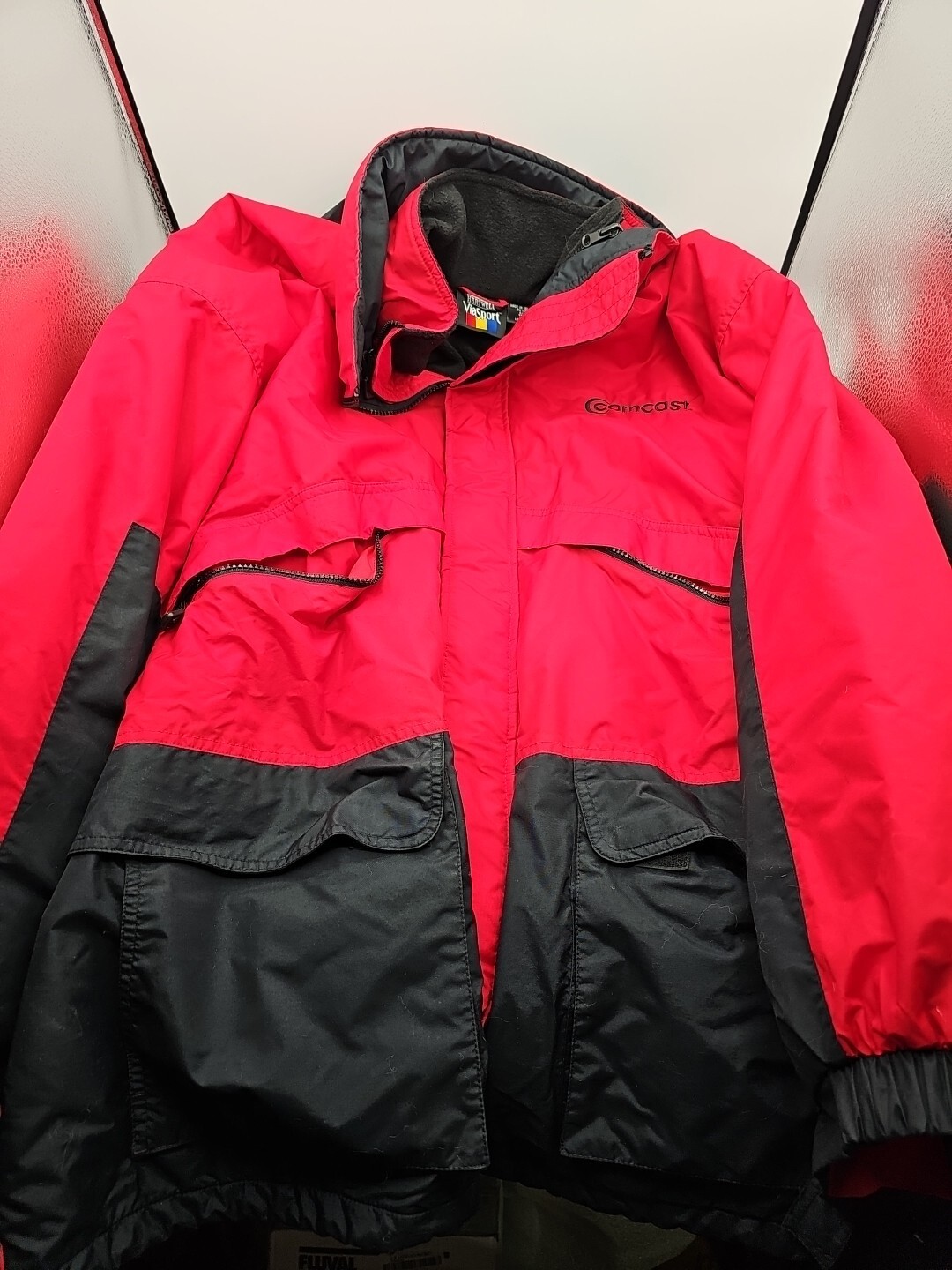 Comcast Employee Jacket size X Large Double Coat | eBay