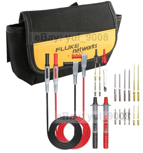 Automotive Test Leads Kit Puncture Probes+Soft Carry Case for FLUKE ...