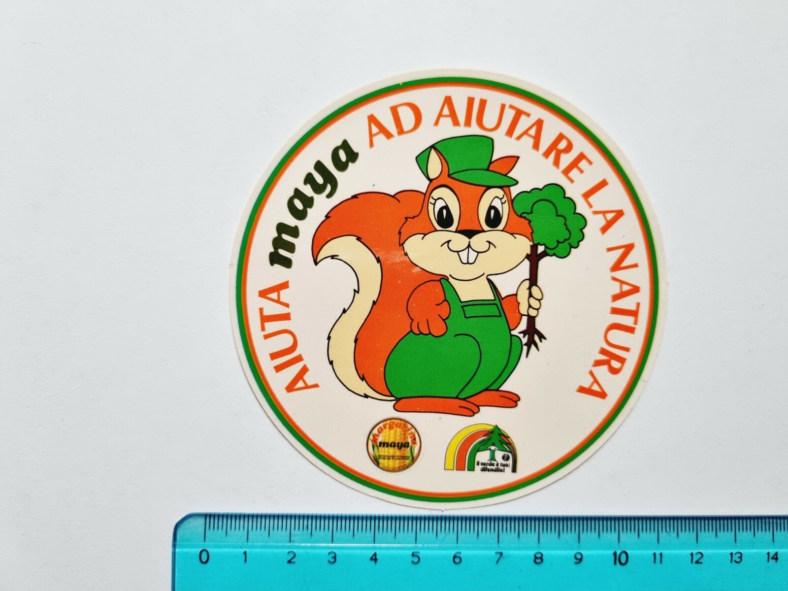 Adhesive Margarine Maya Nature Sticker Autocollant Vintage 80s Original ...