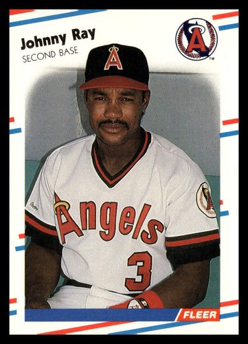 1988 Fleer #502 Johnny Ray California Angels Baseball Card | eBay