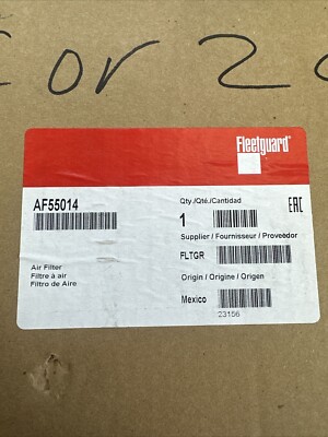 Fleetguard AF55014 Primary Air Filter | eBay