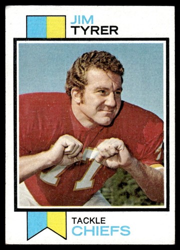 1973 Topps Jim Tyrer Kansas City Chiefs #233 | eBay
