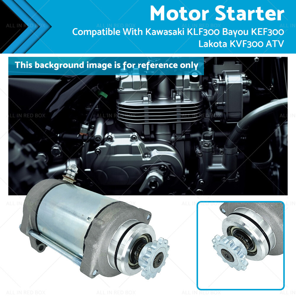 Starter Motor Suitable for Kawasaki KLF300 Bayou KEF300 Lakota KVF300 ...