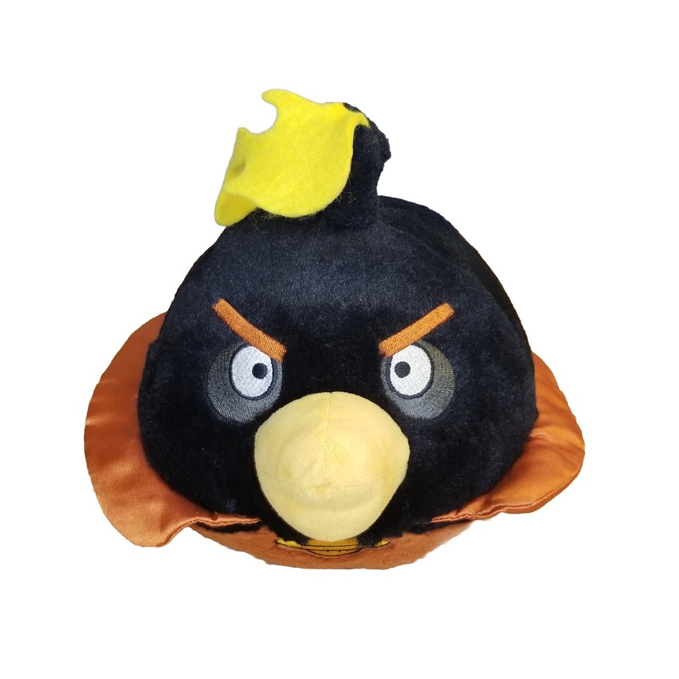 Angry Birds Plush Lot Space Black Bomb Pig Rio Blue Jewel Red Stuffed ...