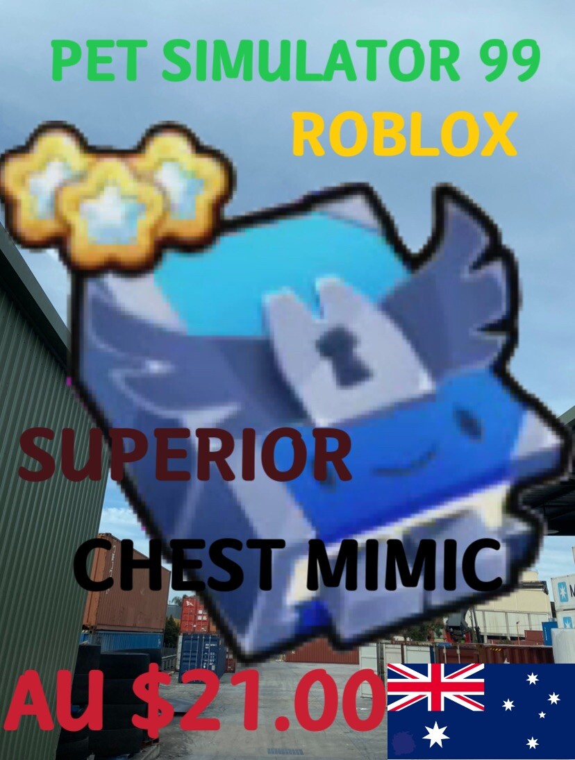 ROBLOX - PET SIMULATOR 99 (PS99) - SUPERIOR CHEST MIMIC | eBay
