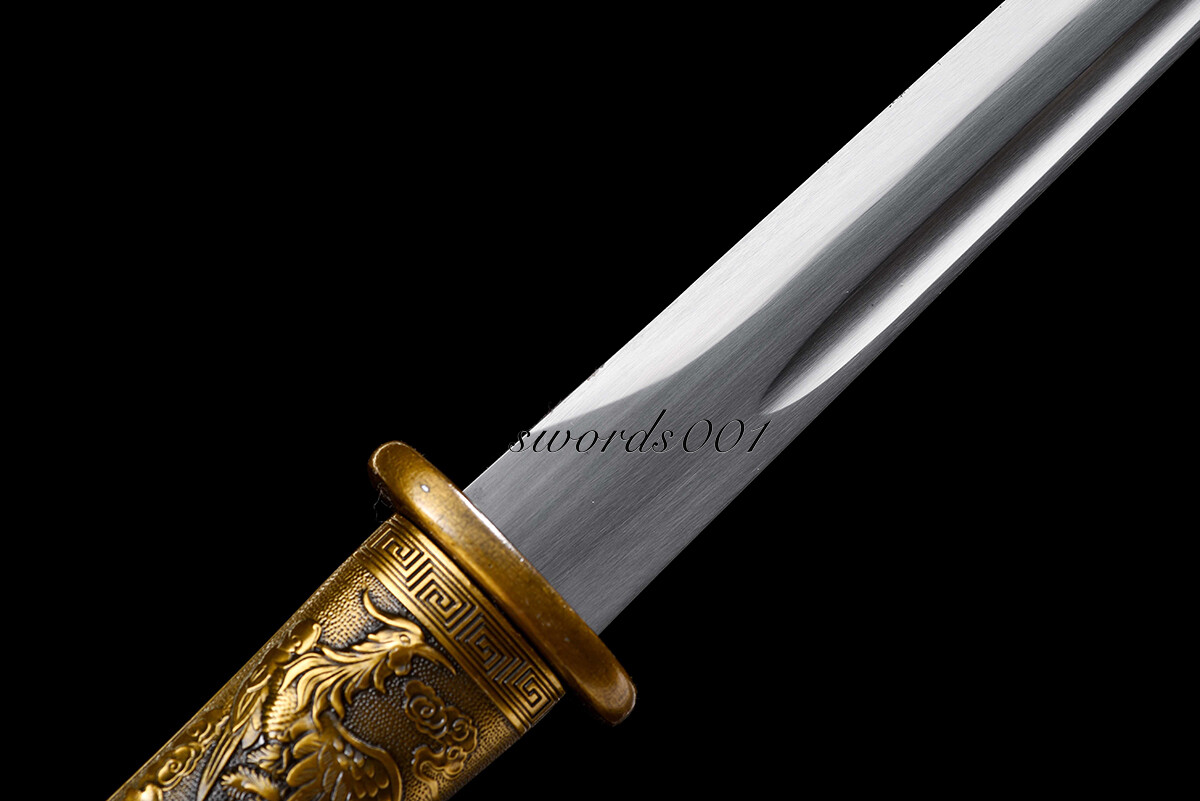 High Manganese Steel Self Defense Dagger Dragon Phoenix Mini Ninja ...