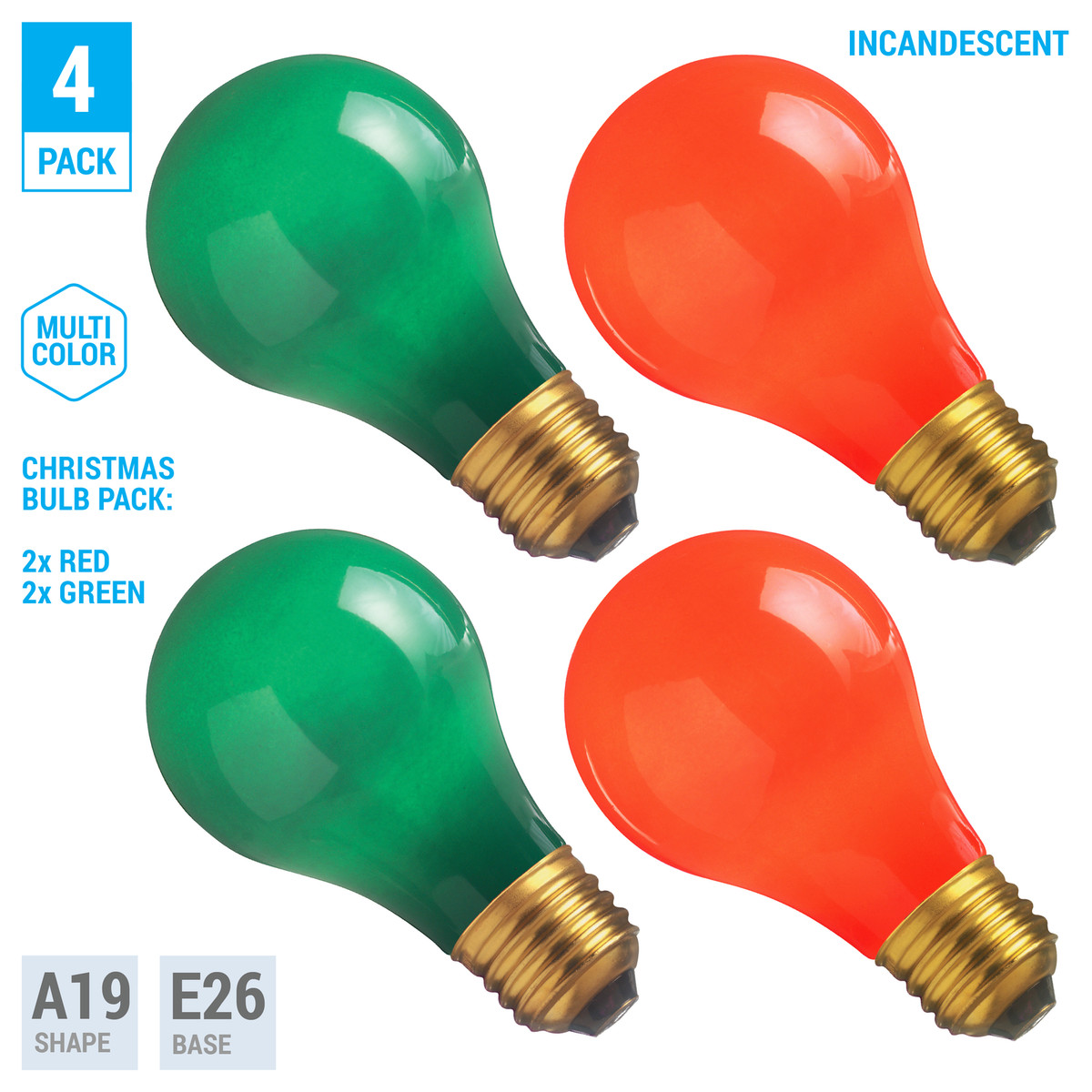 Green Colored Light Bulbs