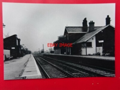PHOTO PLUMLEY RAILWAY STATION | eBay UK