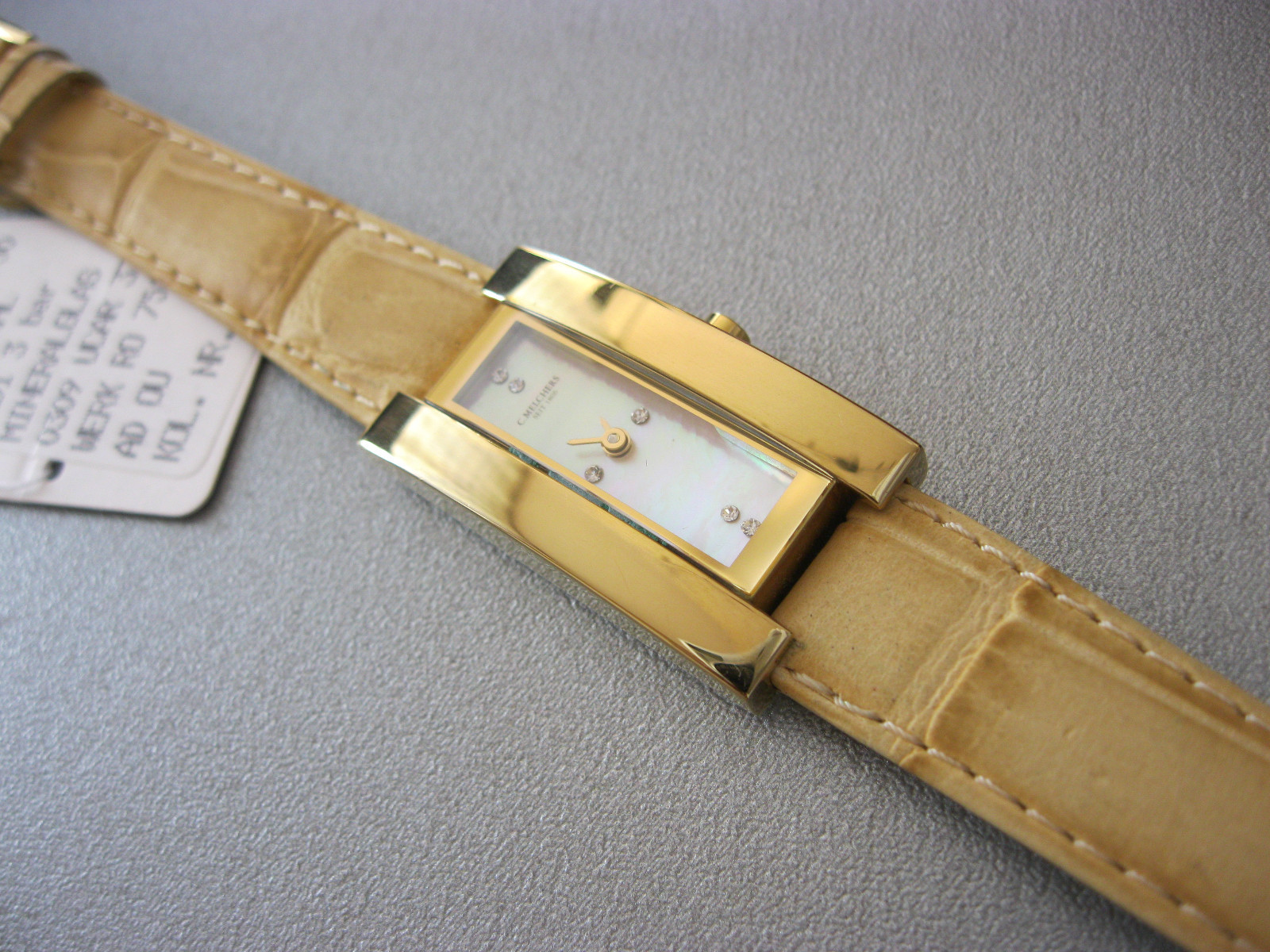 C.MELCHERS - SEIT 1806 - DAMENUHR - SUPERDESIGN - Uhrwerk: RONDA 751 ...