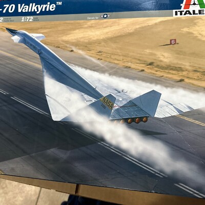 Italeri 1/72 Scale XB-70 Valkyrie Plastic Model Kit 1282 | eBay