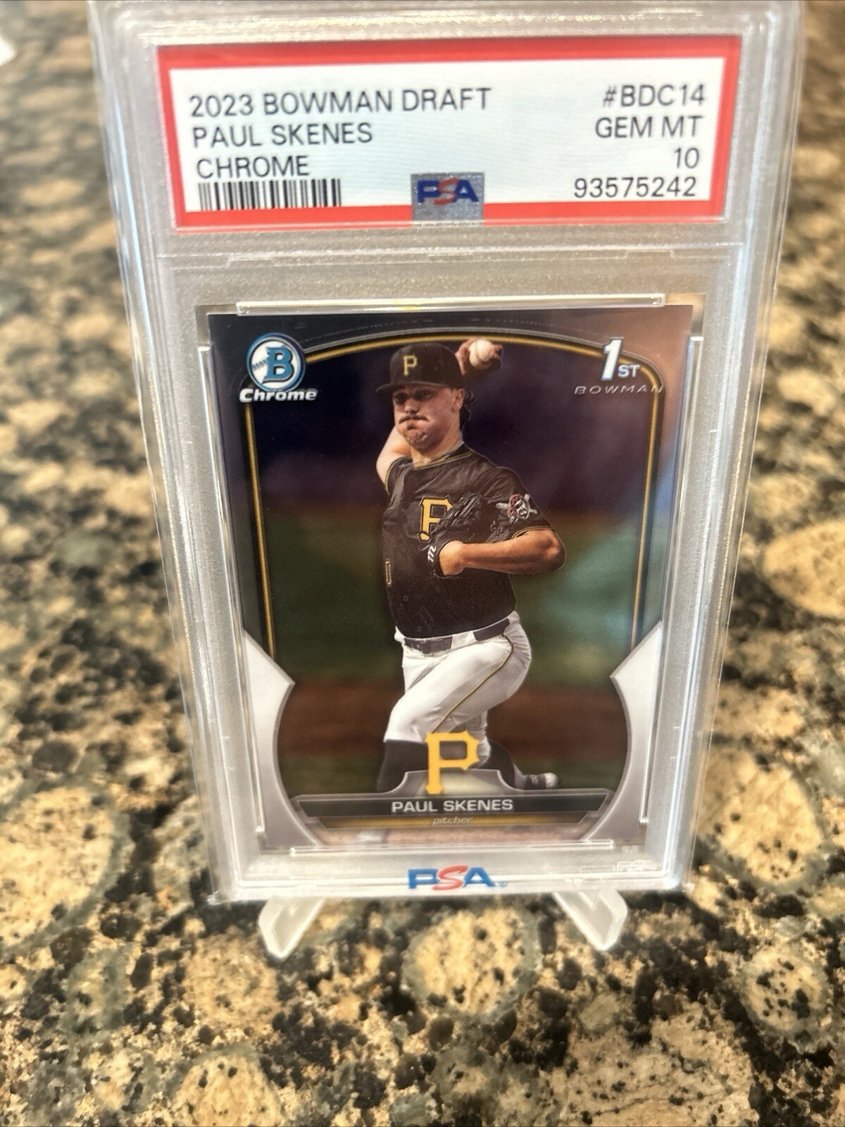 2023 Bowman Draft Chrome Paul Skenes RC 1st Bowman PSA 10 BDC14 | eBay