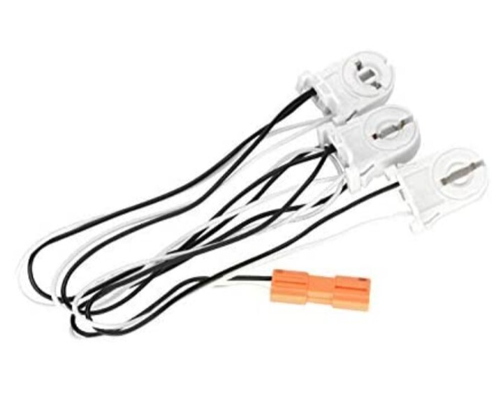 *5 Pack* MaxLite G13KIT3 Three Lamp G13 Retrofit Wiring Harness For T8 ...