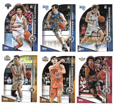 2023-24 Topps NBL BASKETBALL Base Cards 1 - 100 U Pick Player Complete ...