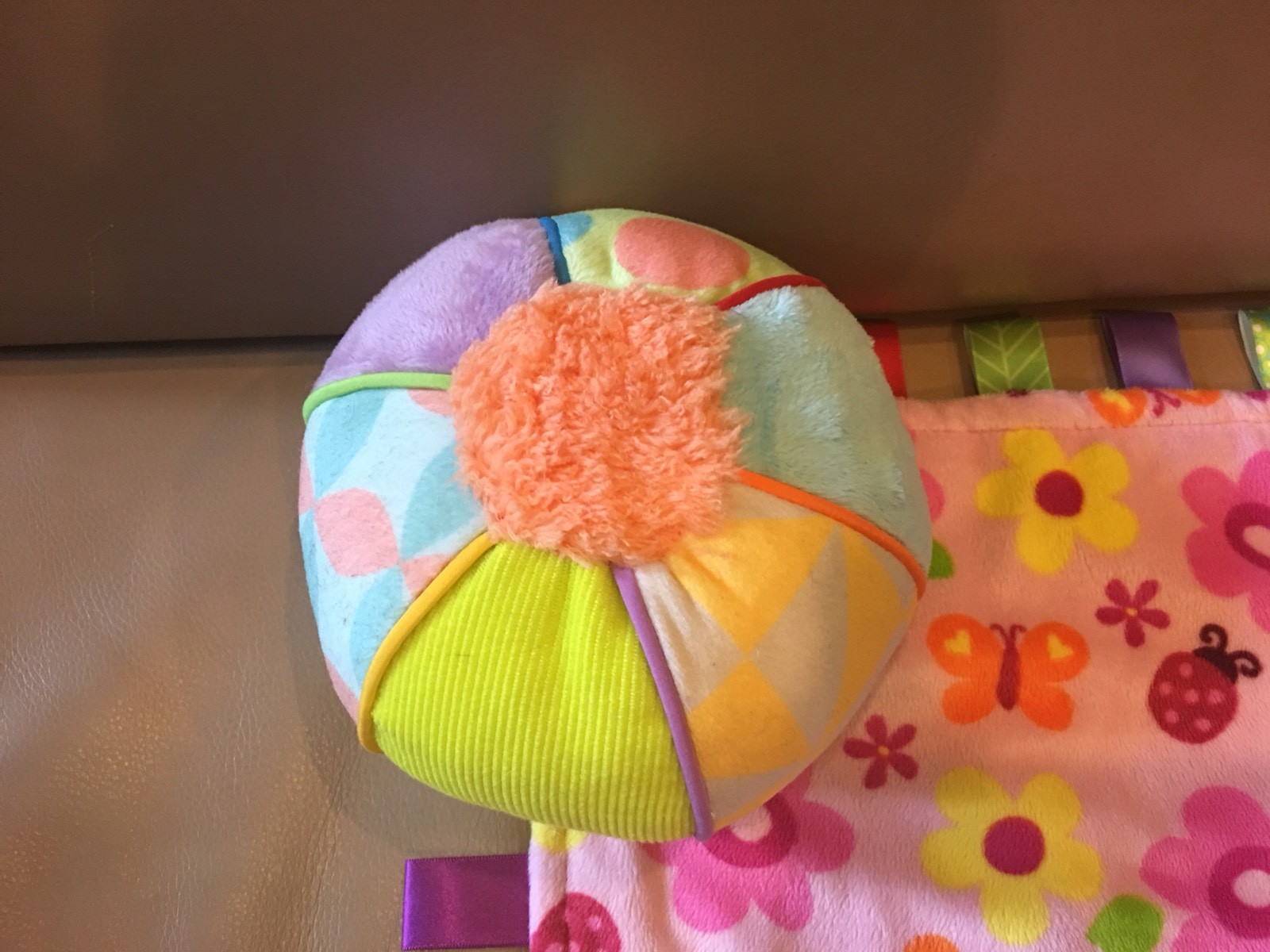 Taggies OWL Flower BUTTERFLIES Security Blanket & Baby Manhattan Toy ...