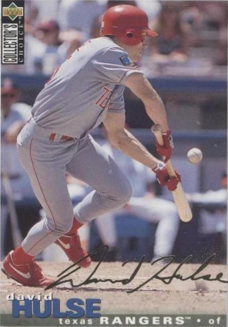 1995 Upper Deck Collector's Choice - David Hulse #392 Gold Foil ...