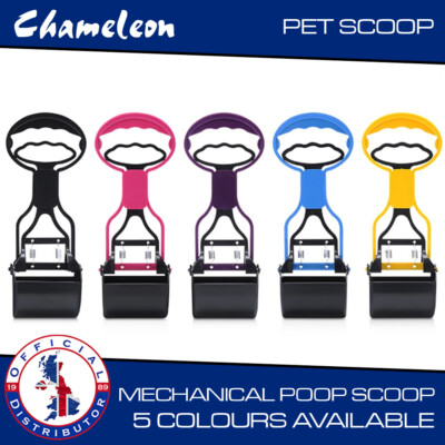 Poop Scoop Pet Dog Waste Pickup Pooper Walking Poo Grabber Picker ...