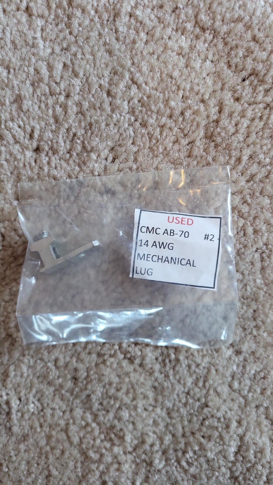 CMC AB-70 2-14 CU9AL Mechanical Lug USED | eBay