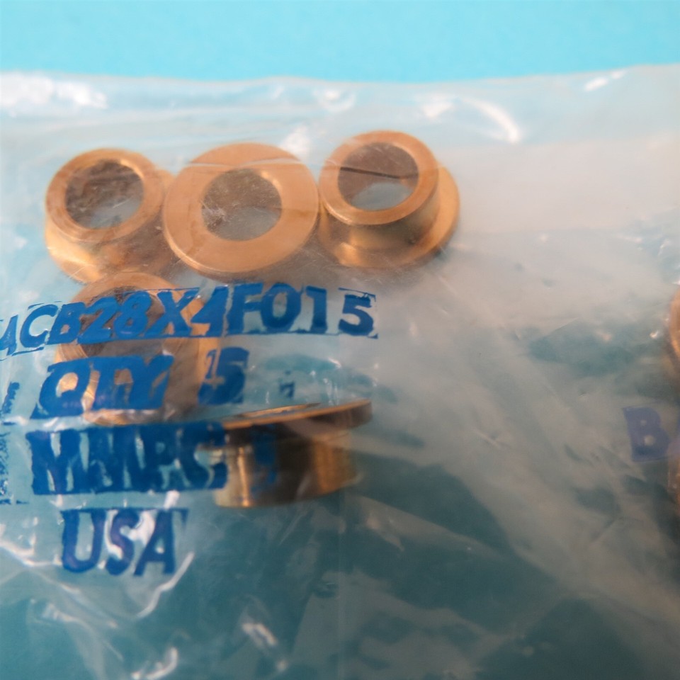 1/4 ID x 3/8 OD .150 MADE in USA! Boeing BACB28X4F015 Brass Bearing ...