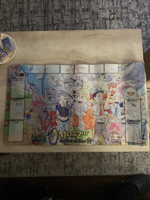 2021 MetaZoo Cryptid Nation Playmat 1st Edition Limited Edition 24x14 ...