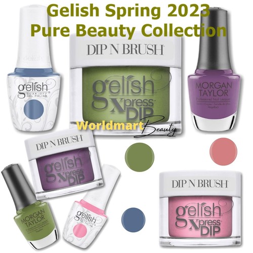 Gelish Gel Nail Polish "PURE BEAUTY SPRING" Gel Color Acrylic Dip ...