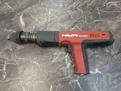 Hilti DX 351 Powder Actuated Nail Gun Fastener Pin Shot Round *TESTED ...
