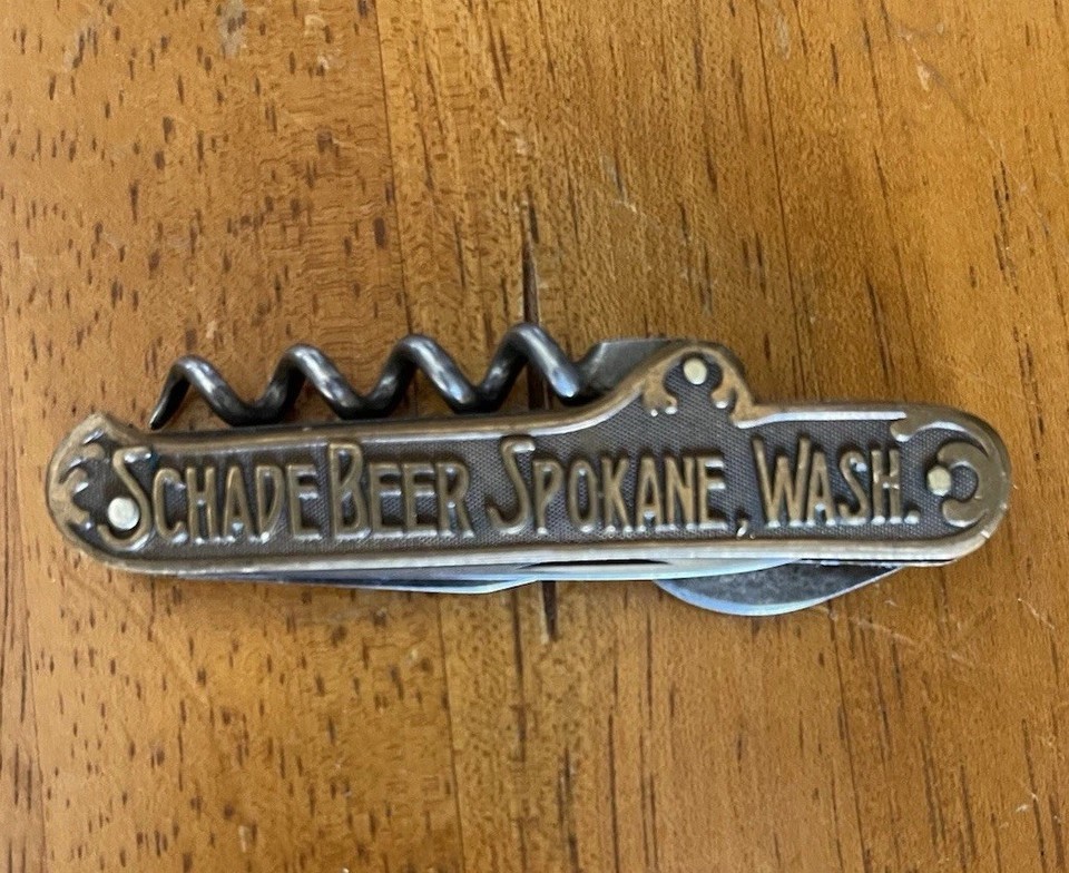B. Schade Beer Corkscrew Knife - Spokane, WA OG Sign ZWILLING J.A ...