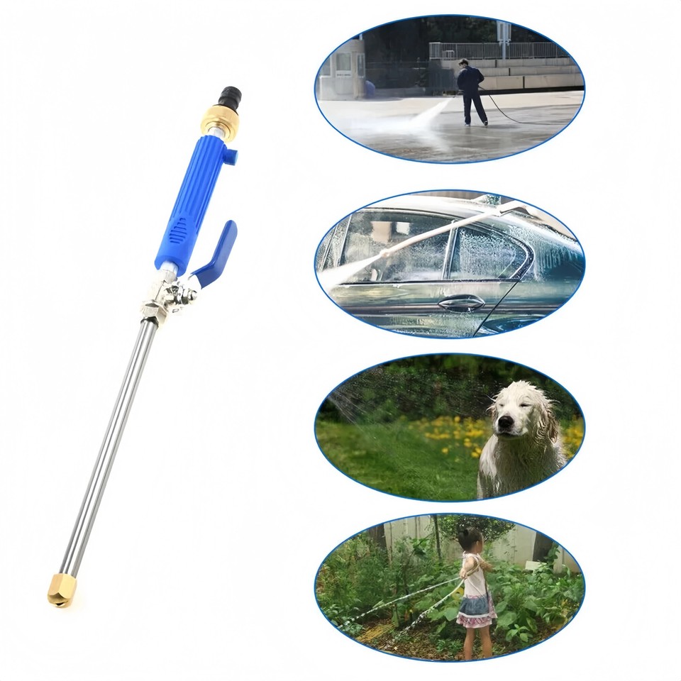 Hydro Jet High Pressure Power Washer Water Spray Gun Nozzle For Garden ...