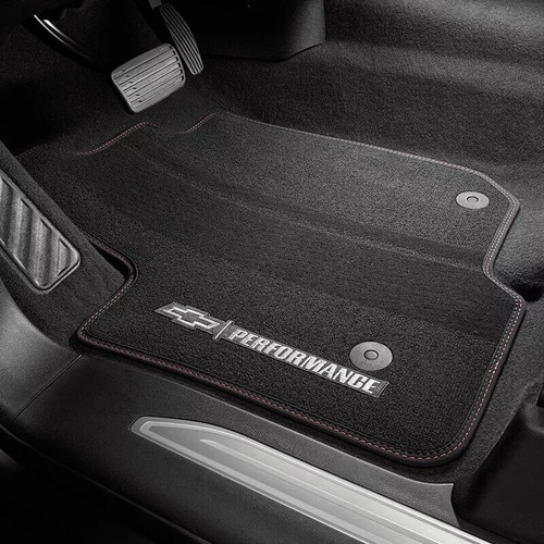 2019-2025 Silverado Crew Cab Carpet Floor Mat Set 85105239 Black w ...