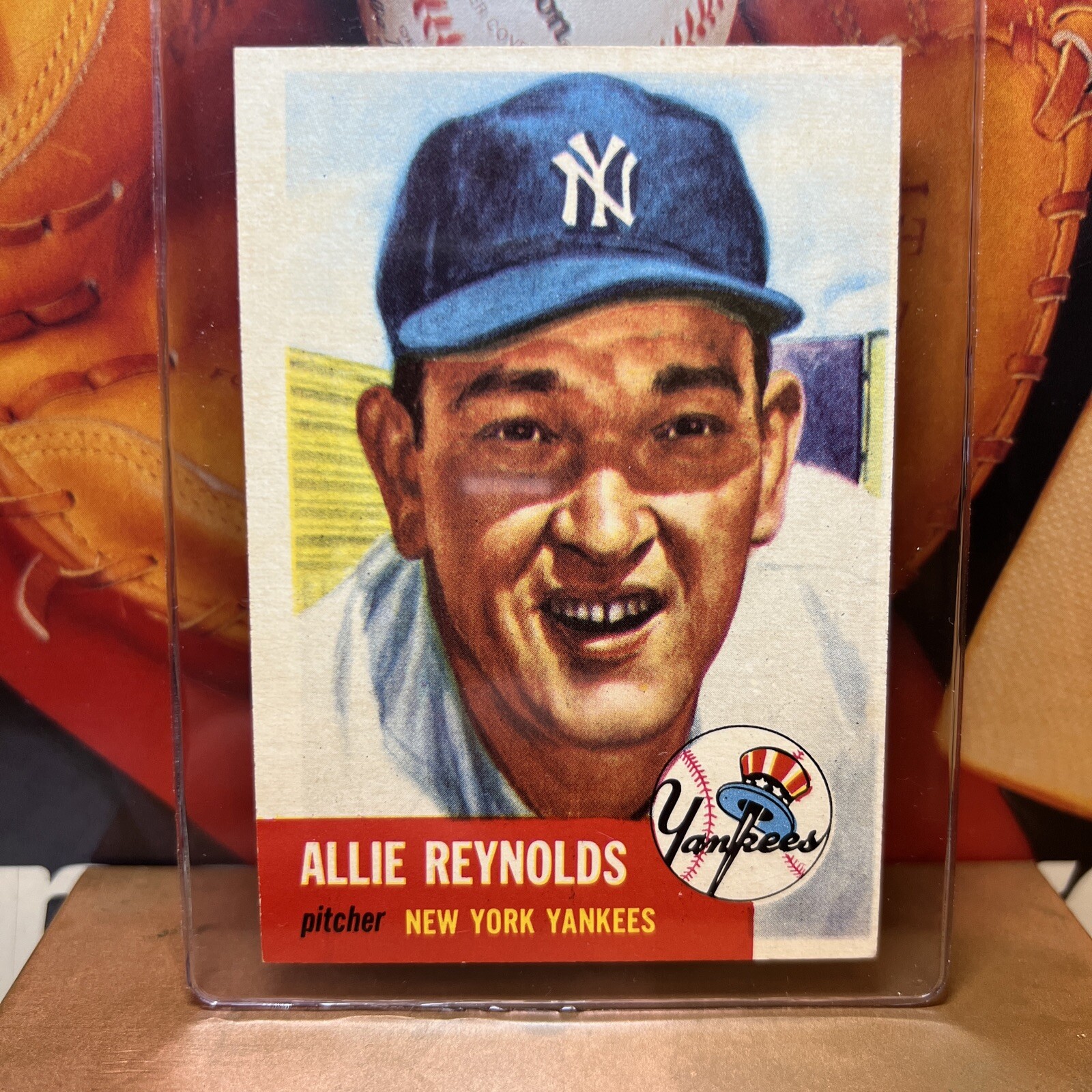 1953 Topps Set-Break #141 Allie Reynolds NR-MINT *Yankees | eBay