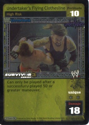 WWE: Undertaker's Flying Clothesline (Throwback) (SS3) for WWERD ...