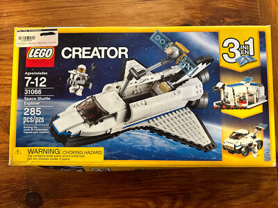 LEGO 31066 Creator 3 in 1 Space Shuttle Explorer New Factory Sealed ...