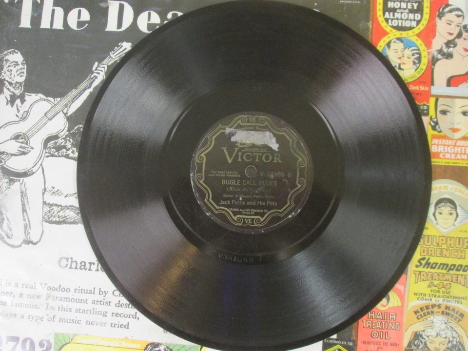 78 RPM Jack Pettis and His Pets "At the Prom" Victor 38105 V+ | eBay