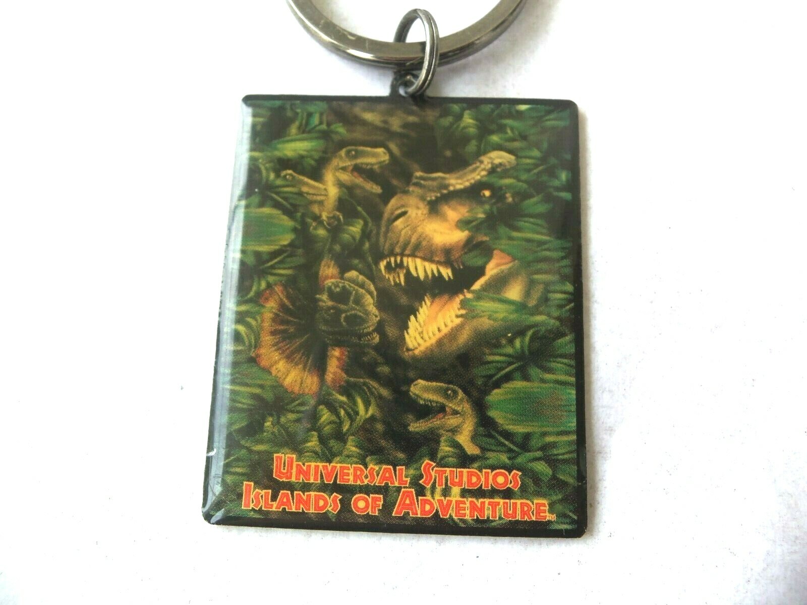 Universal Studios Jurassic Park Dinosaurs Keychain Key Chain! 2000 ...