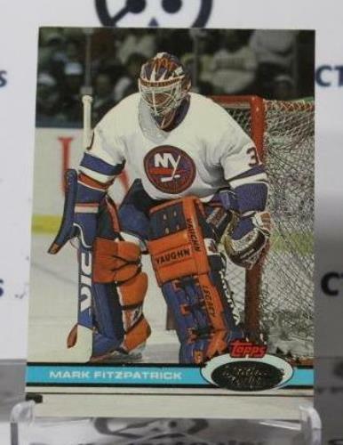 MARK FITZPATRICK # 345 TOPPS STADIUM CLUB 1991-92 HOCKEY NHL GOALTENDER ...