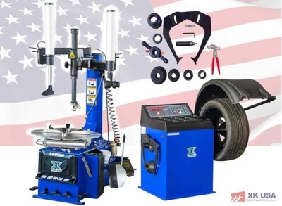 XK 988 680S Tire Changer Wheel balancer Machine with Hood Cover Rim ...
