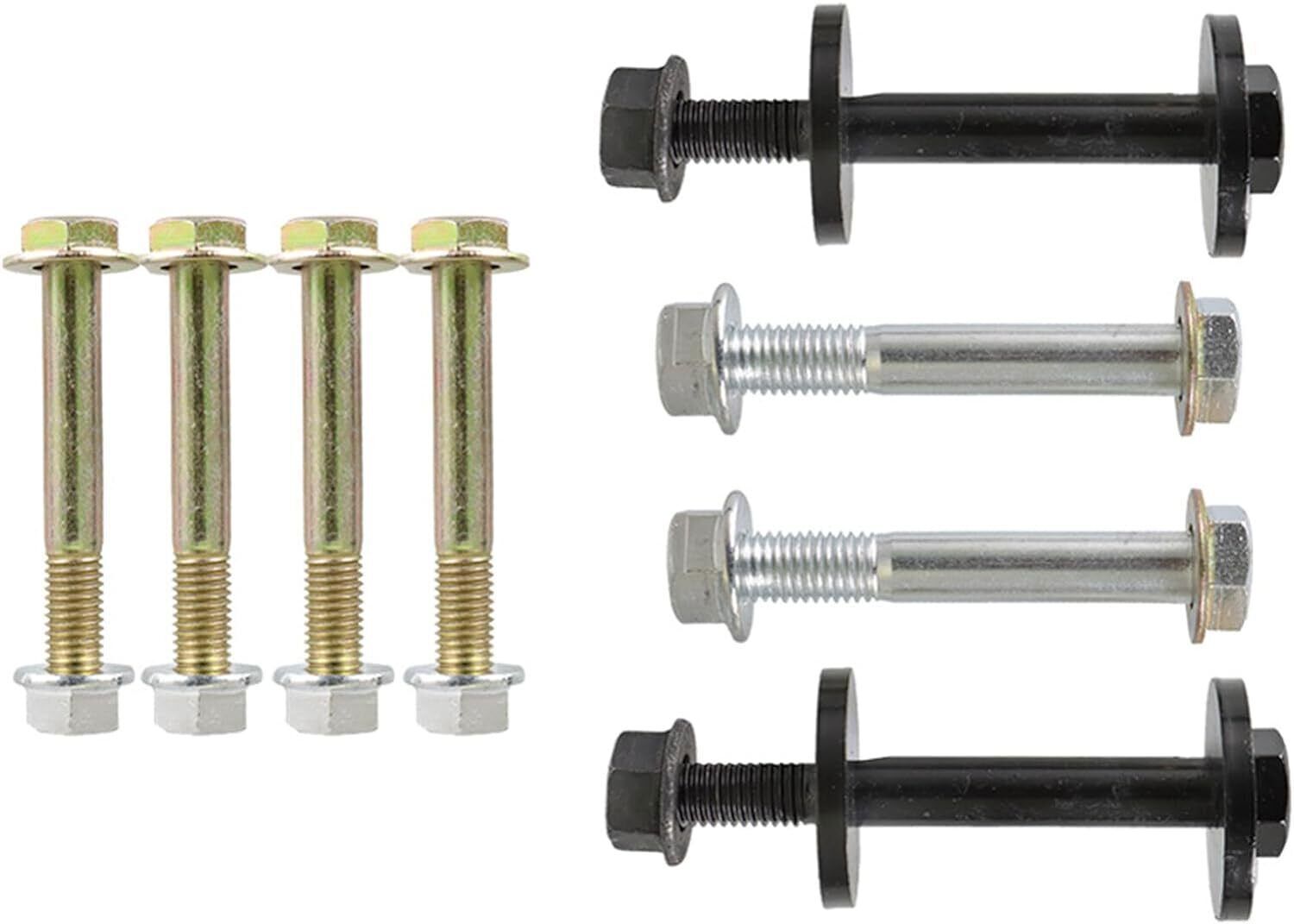 4x4 Complete Front Control Arms Cam Bolts & Hardware Kit for 2000-02 ...