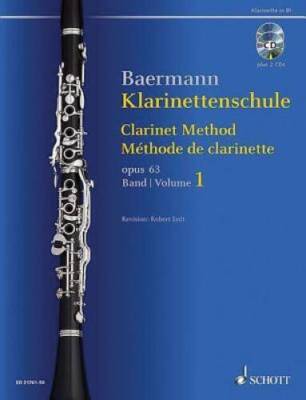 Clarinet Method, Op 63: Volume 1, Nos 1-33 - Book with 2 CDs - Revised ...