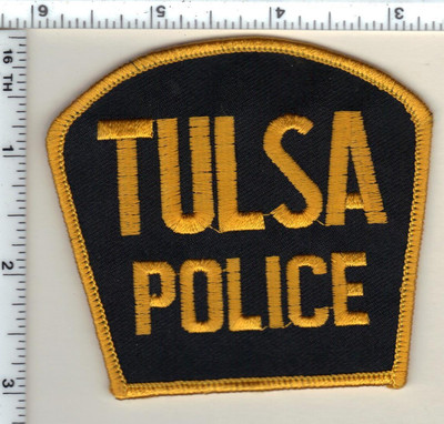Tulsa Police (Oklahoma) Shoulder Patch - new from 1997 | eBay